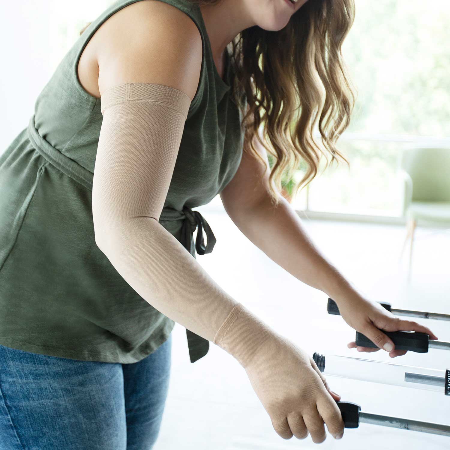 Lymphedema Therapeutic Arm Sleeves | Ames Walker