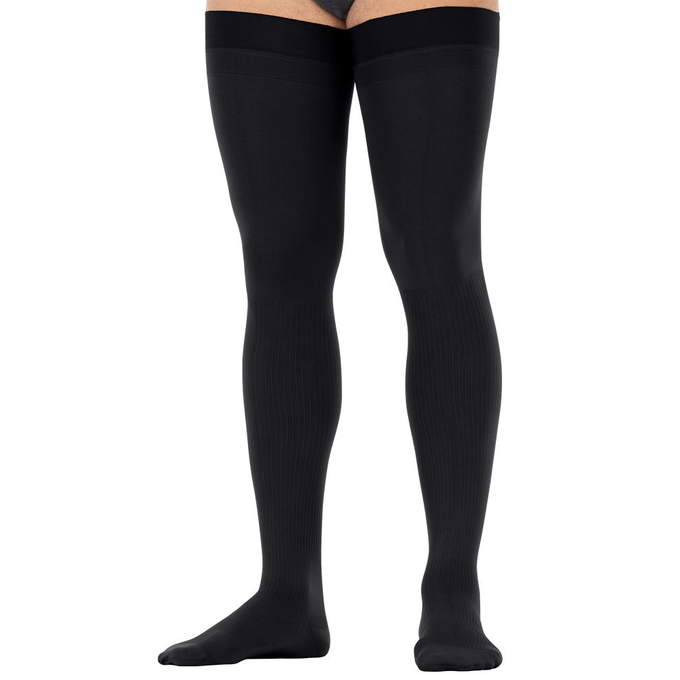 Jobst for Men Thigh Highs w/Dot Band 15-20 mmHg | Ames Walker
