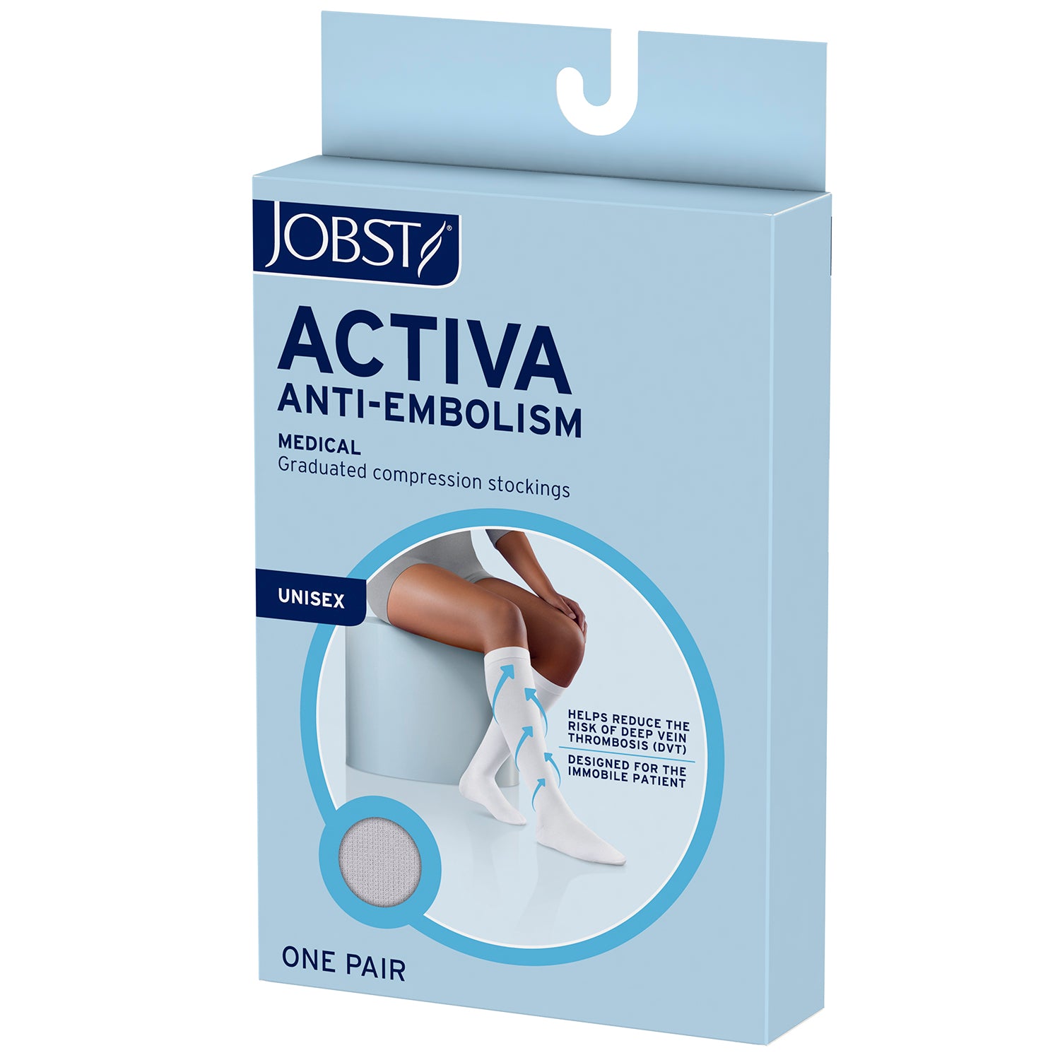 Jobst ACTIVA Anti-Embolism Open Toe Thigh Highs - 18mmHg | Ames Walker