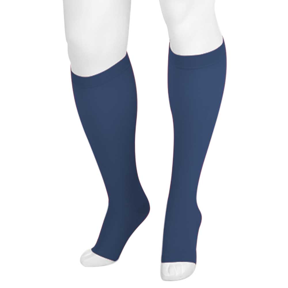 Juzo Soft 2001 Trend Colors Open Toe Knee Highs 20-30mmHg at Ames Walker