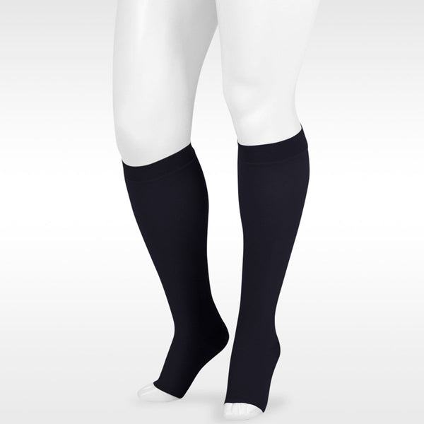 Juzo 3511 Dynamic (Varin) Soft Open Toe Max Knee Highs w/Sili Band - 20 ...