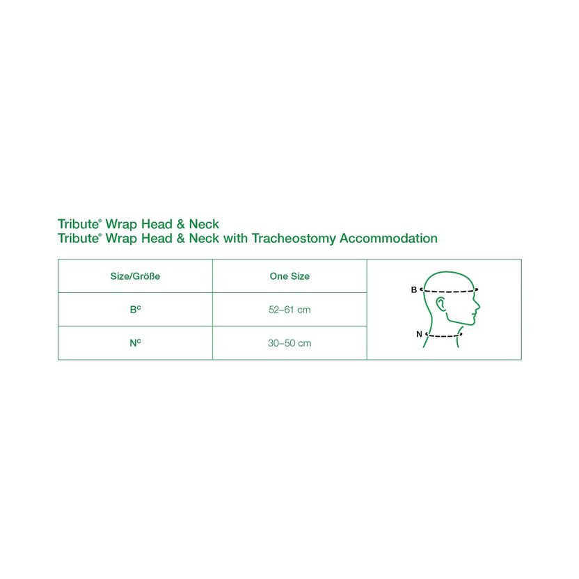 Tribute Wrap Head & Neck with Tracheostomy Accommodation | Ames Walker