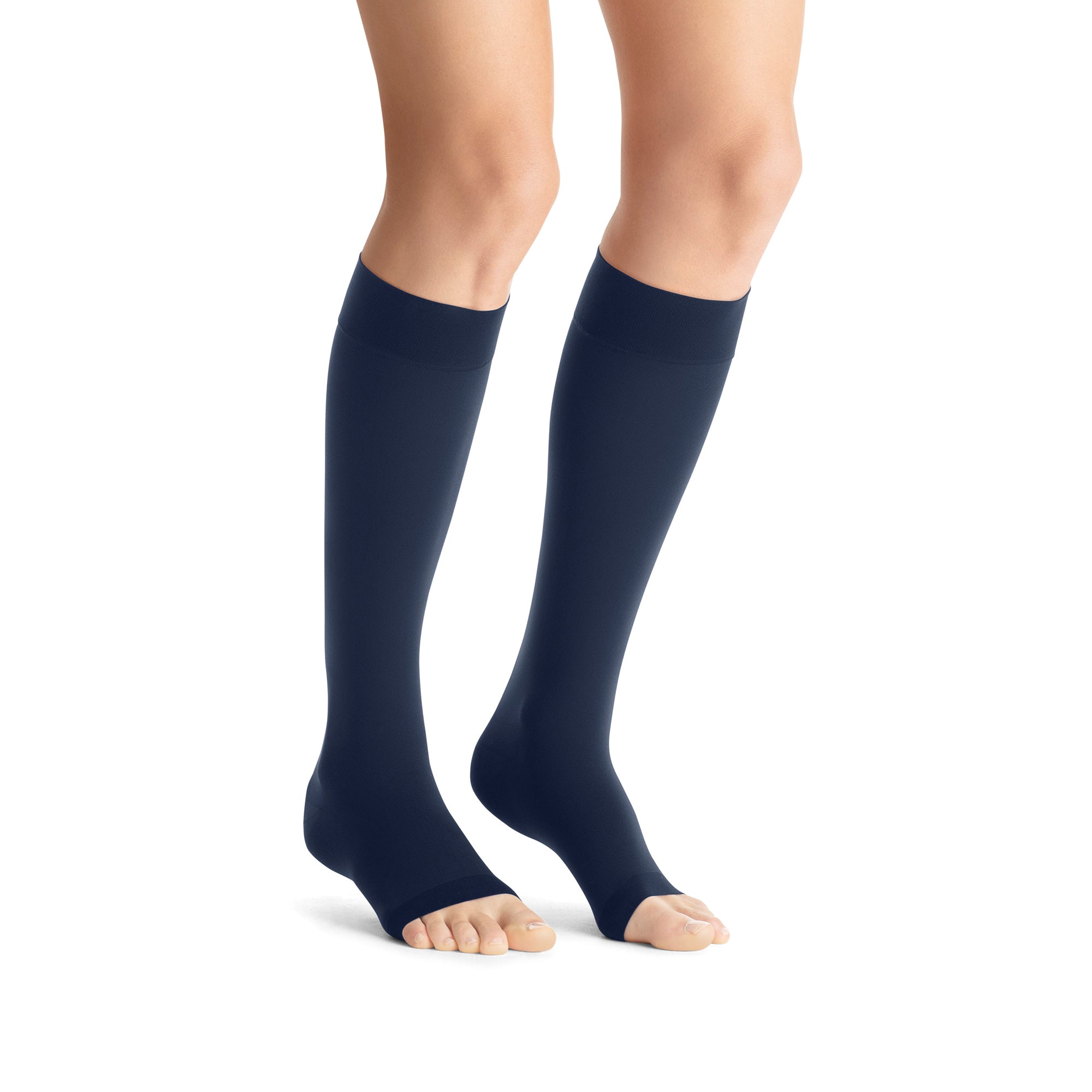 Jobst Opaque Open Toe Maternity Knee Highs - 20-30 mmHg | Ames Walker