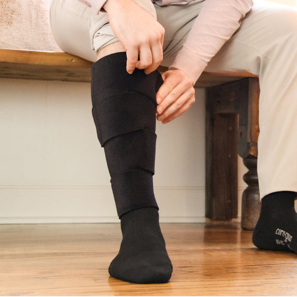 Therafirm Ease Adjust Inelastic Compression Below Knee Wrap – Ames Walker