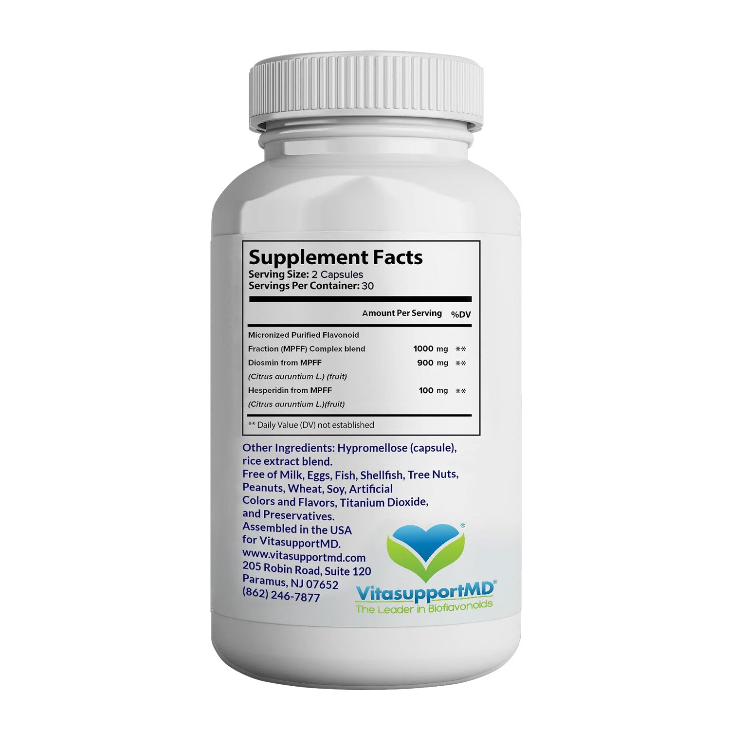 VitasupportMD Vein Formula Supplement | Ames Walker